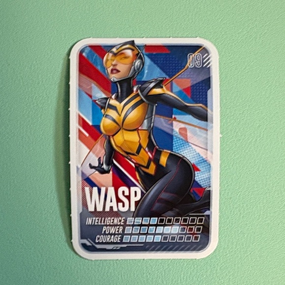 Marvel | Toys | 224 Loblaws Marvel Wasp 9 Collectors Cards Kids Trading ...